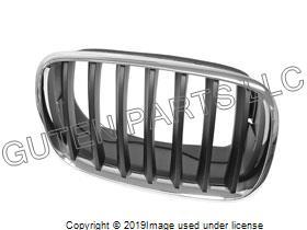 Grille - Chrome Frame with Black Grille • Guten Parts